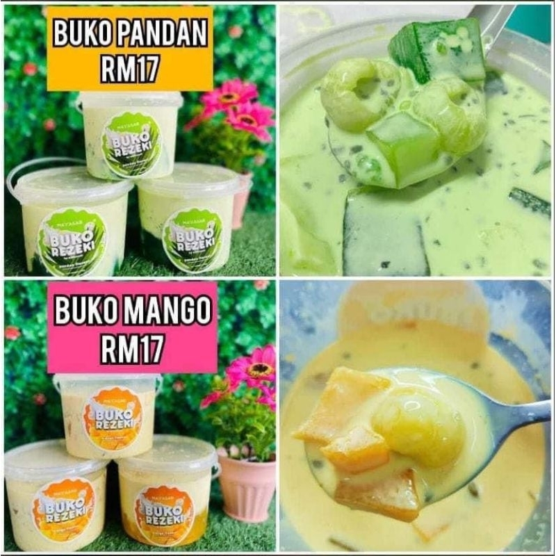 [CHAT SELLER DULU] BUKO REZEKI MANGGA & PANDAN SPECIAL RAMADAN BY ...