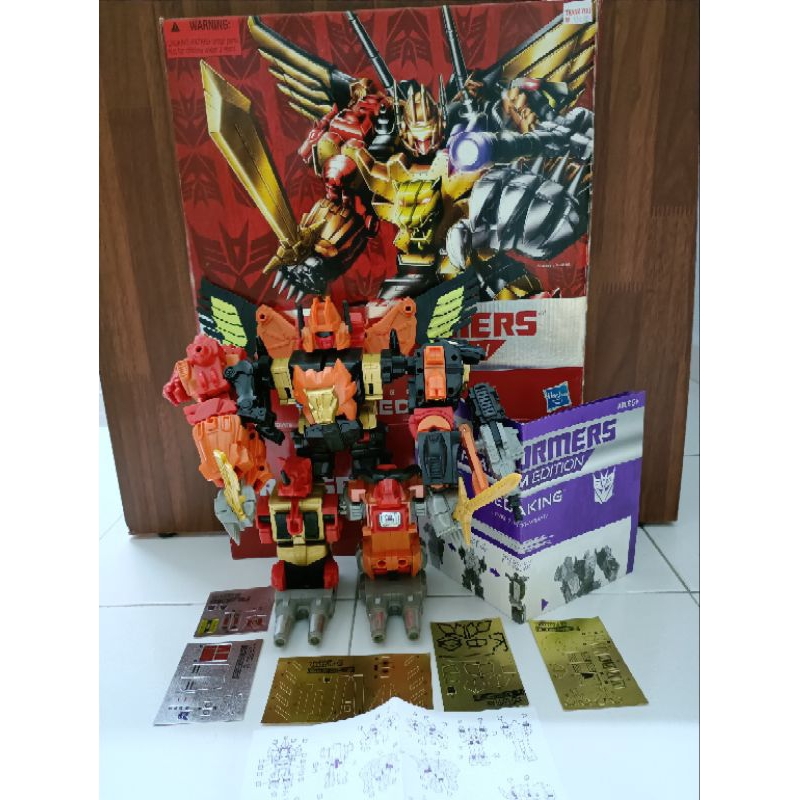 Hasbro Transformers Platinum Edition PREDAKING | Shopee Malaysia