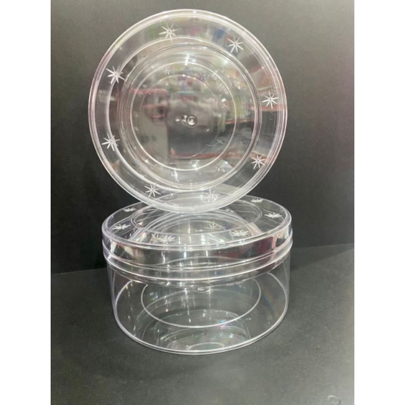 7600 BEKAS KUIH RAYA TRANSPARENT/BEKAS COOKIES/BEKAS PLASTIK BULAT ...