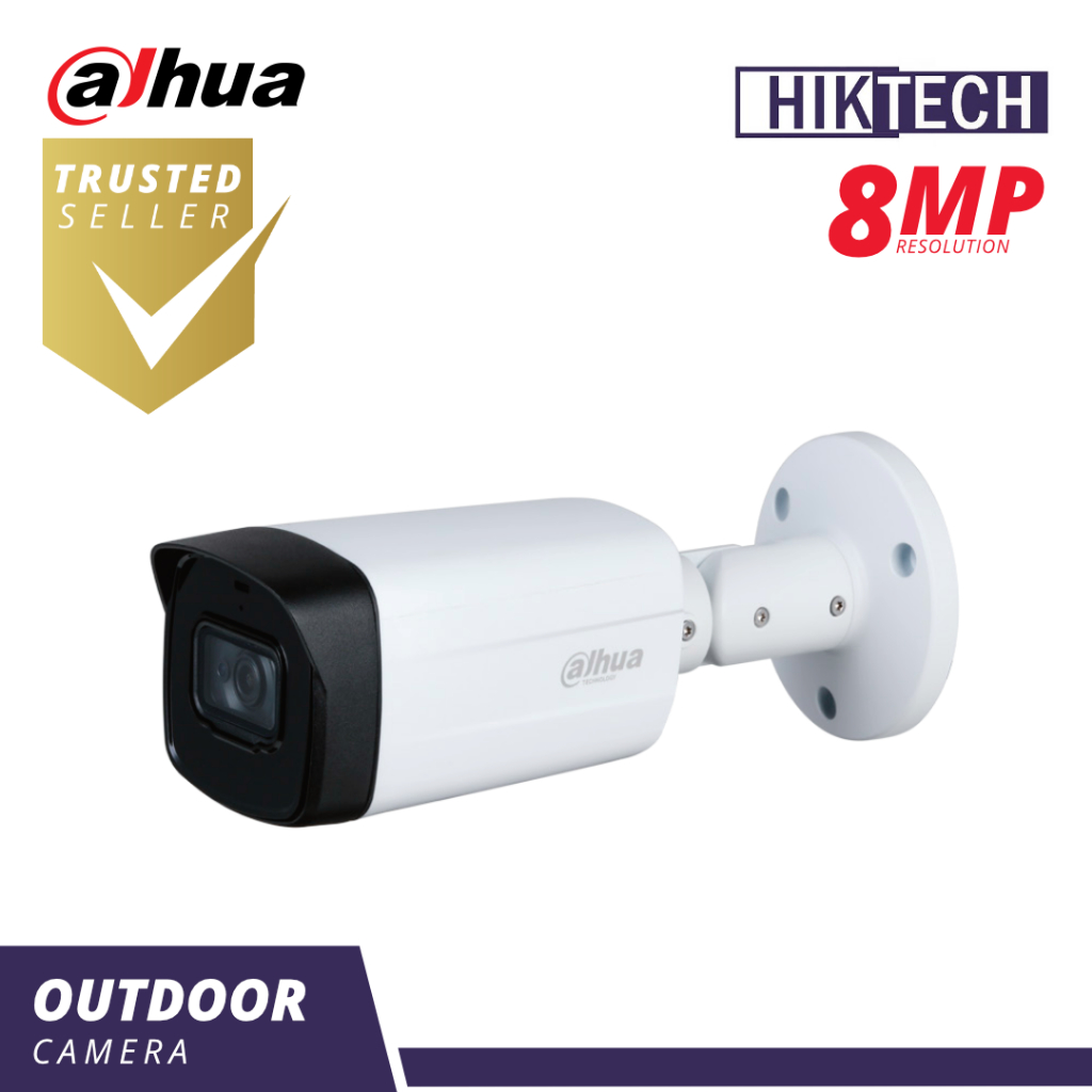 Dahua HFW1800TH-I8 4K Real-time HDCVI IR Bullet Camera (241 x 91 x 90mm) | Shopee Malaysia