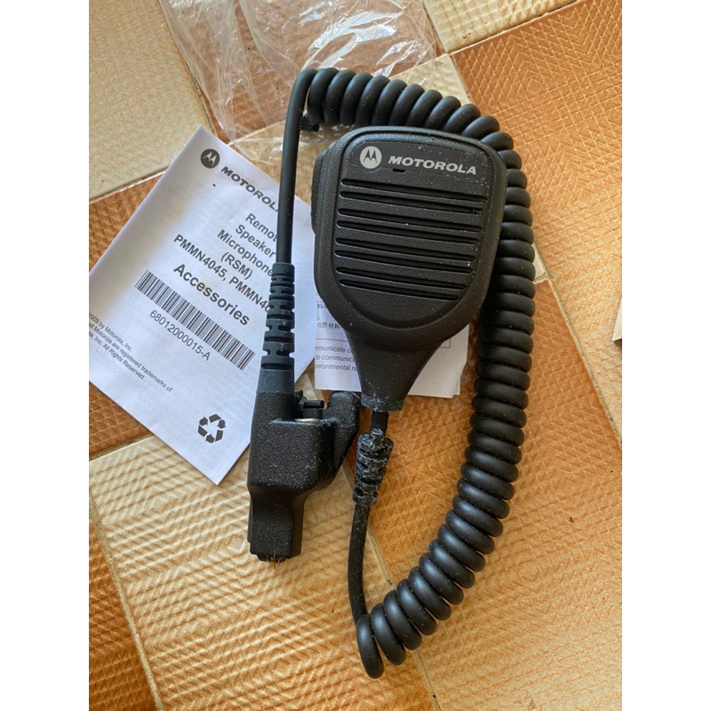 Motorola PMMN4045 IMPRES Remote Speaker Microphone Original XTS2500 ...