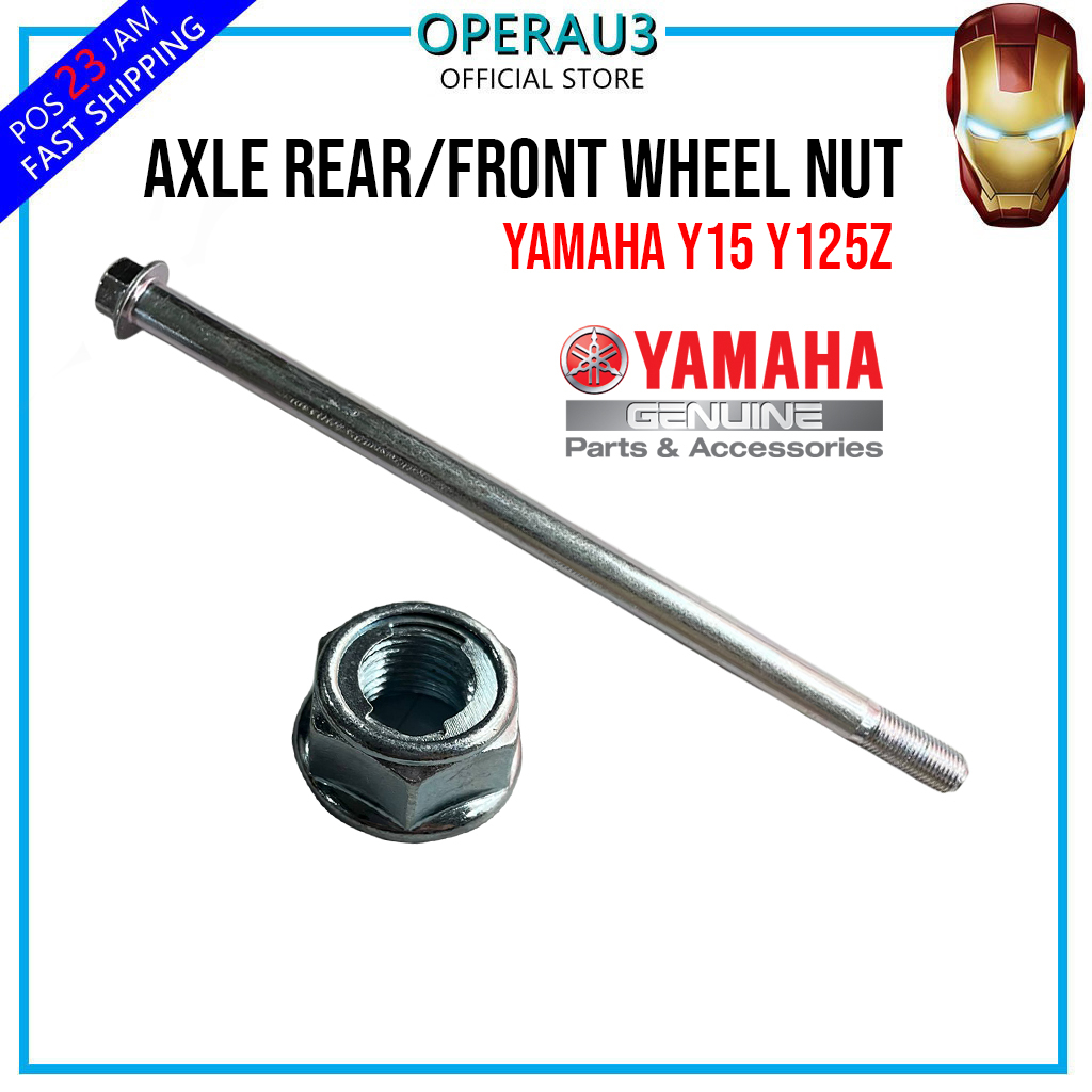 Axle Shaft Wheel Yamaha Tyre Wheel Shaft Sub Front/Rear Y15 Y125Z ...