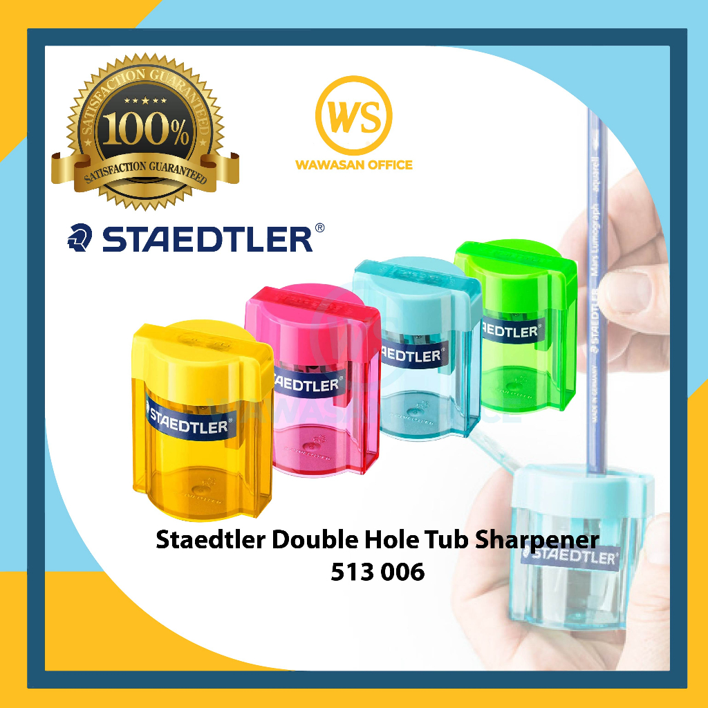 Staedtler Double Hole Sharpener 513006 / Staedtler Sharpener Pencil ...