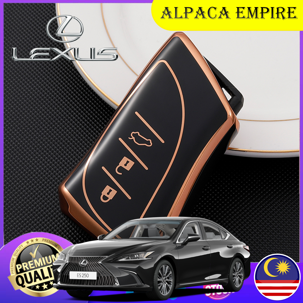 Car Key Cover Case Casing Sarung Kunci Kereta Lexus ES250 ES350 ES300h ...