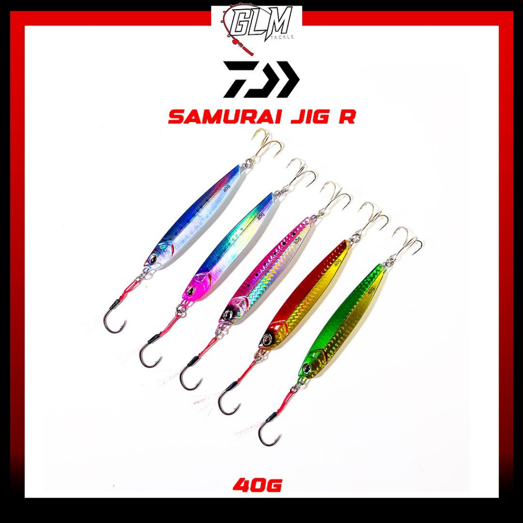 DAIWA SAMURAI JIG R 40G / 60G | Shopee Malaysia