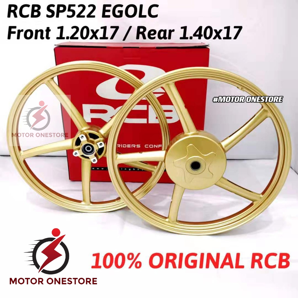 YAMAHA EGO LC / EGO SOLARIZ SPORT RIM WITH BEARING 1.20X17 1.40X17 ...