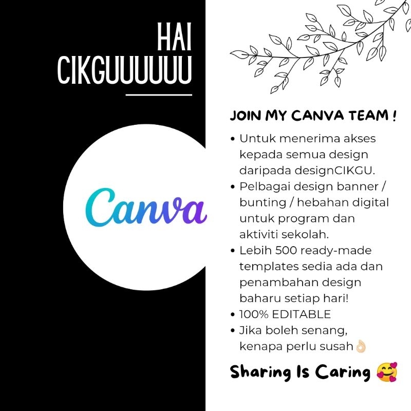 CANVA Design Untuk Cikgu Sekolah | Hiasan Keceriaan Kelas, Sijil ...