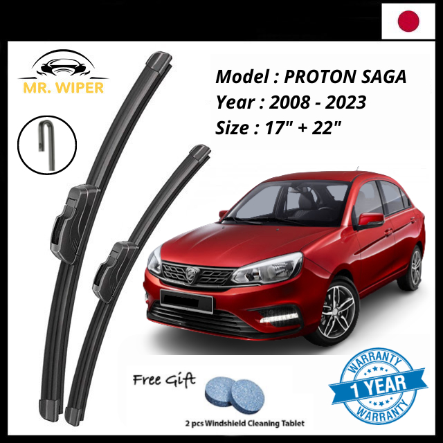 🔥MR WIPER🔥 PROTON SAGA BLM FLX VVT BARU NEW (2008-2024) MR WIPER JAPAN ...