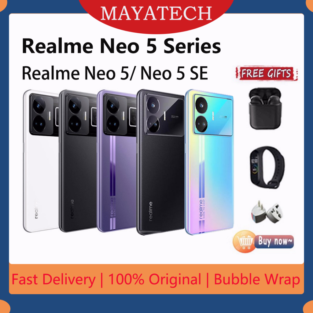 【Global Rom】Realme GT Neo 5 240W Snapdragon 8+Gen 1 / Realme GT Neo5 SE ...