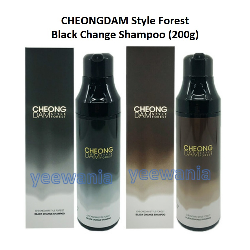 CHEONGDAM Style Forest Black Change Shampoo + Hair dye (200g) | Shopee ...