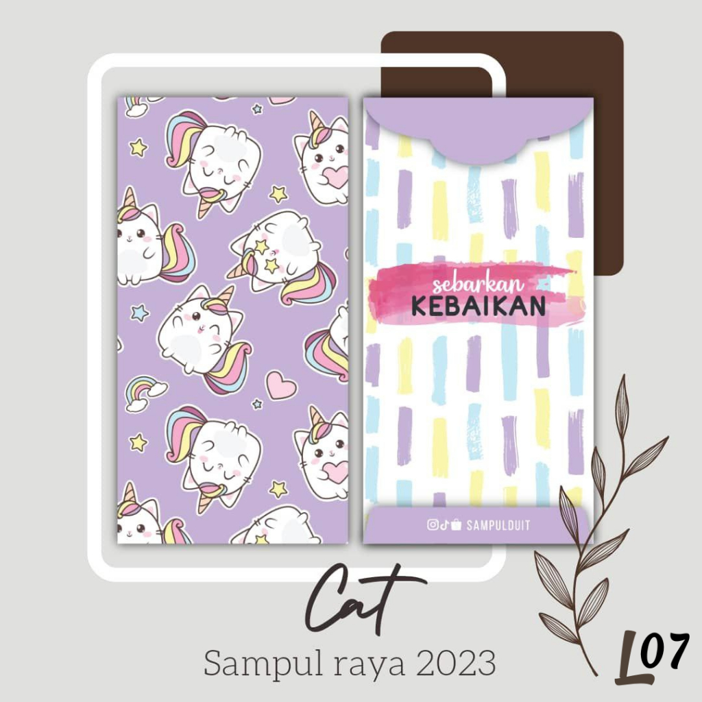 Rainbow | Sampul Raya Sampul Duit Raya Money Packet Viral Money ...
