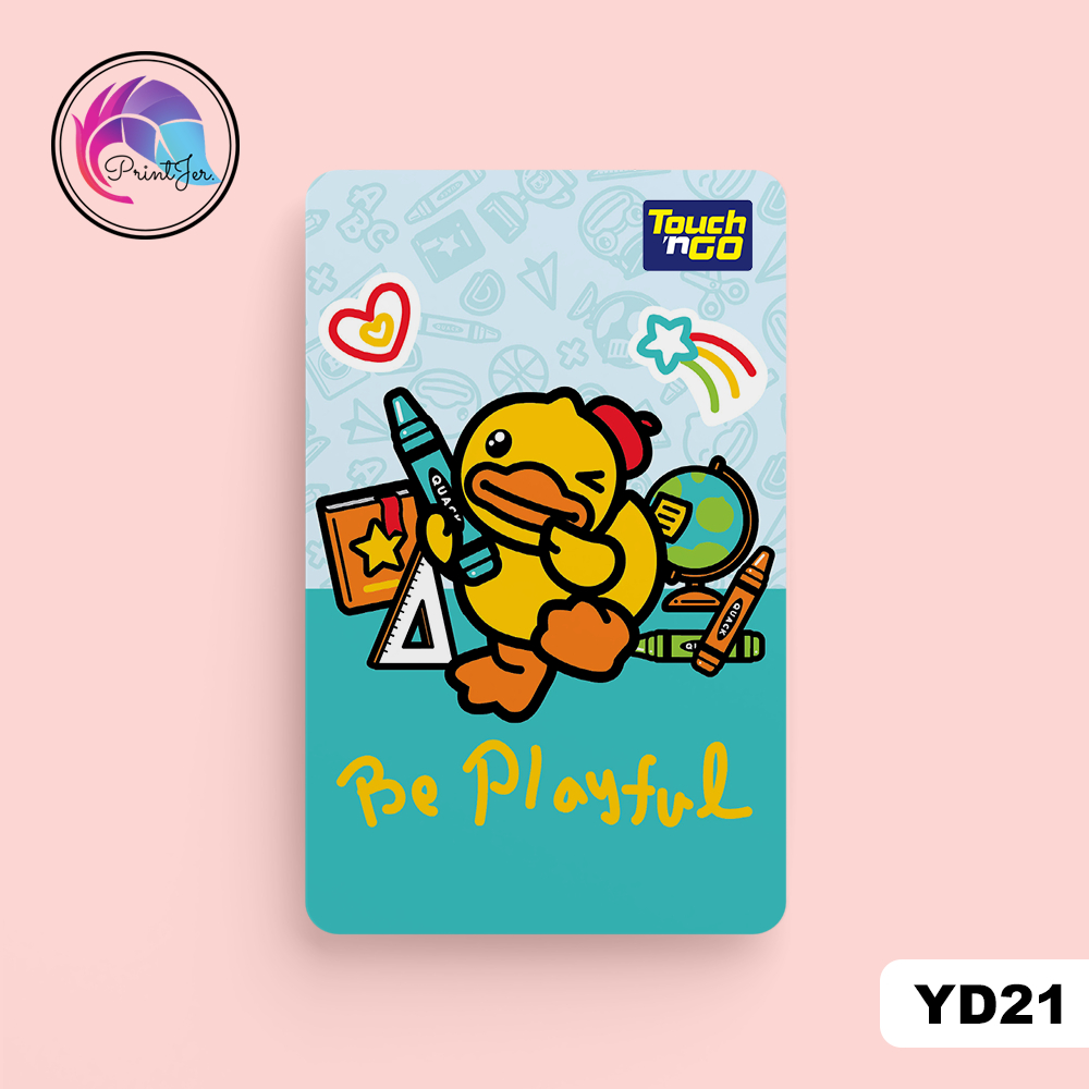 YELLOW DUCK / B.DUCK ( SERIES 3 ) - TNG CARD Sticker Cover (Waterproof ...