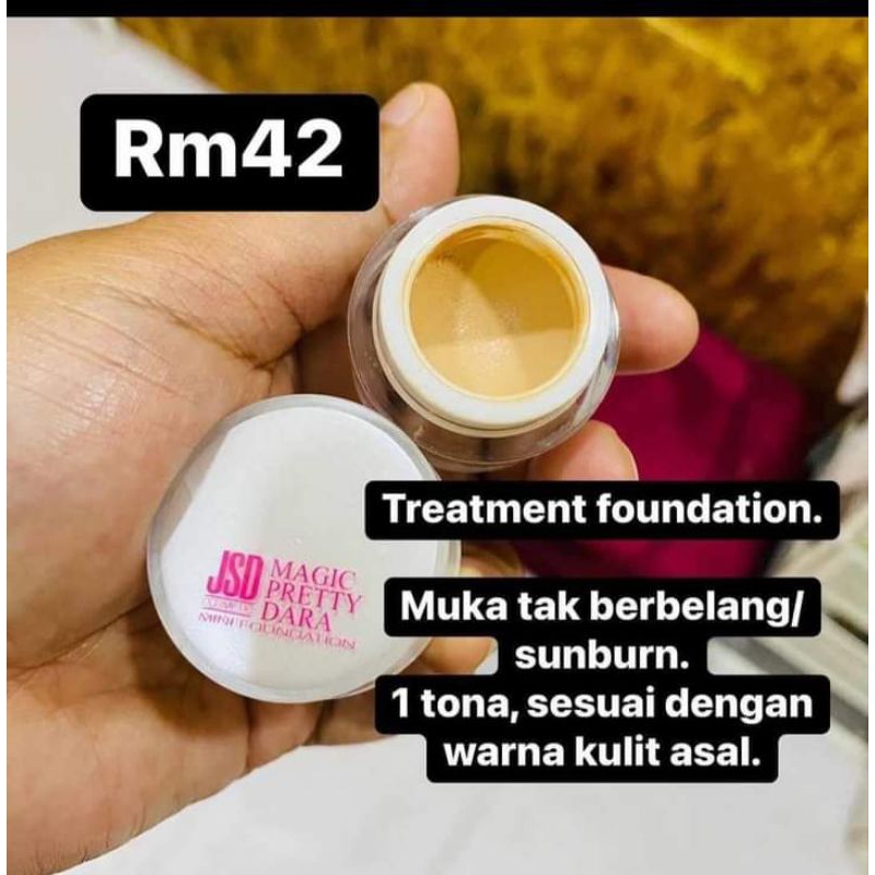 Foundation Magic Pretty Dara by JSD | Shopee Malaysia