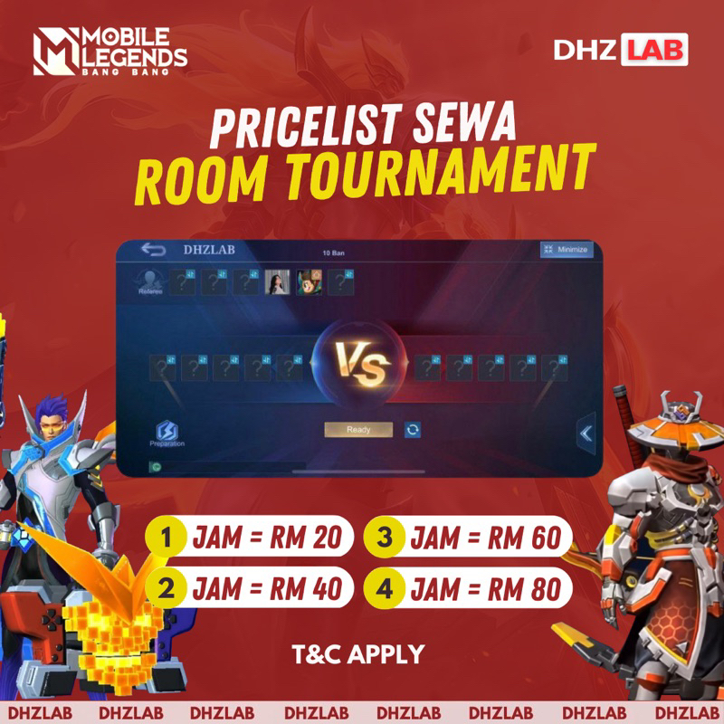 Room Tournament Mobile Legends | Shopee Malaysia