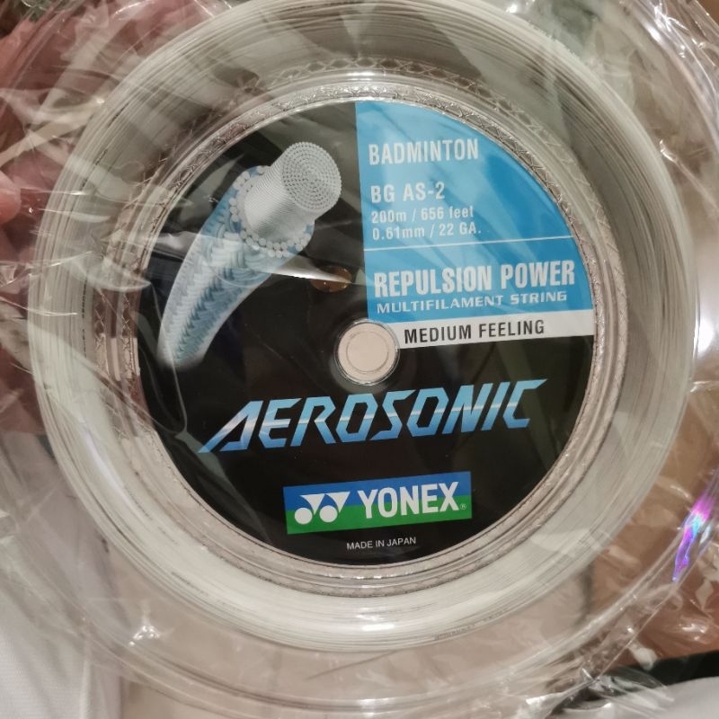 100% Original Yonex Rolls String 200 Meter Aerosonic | Shopee Malaysia