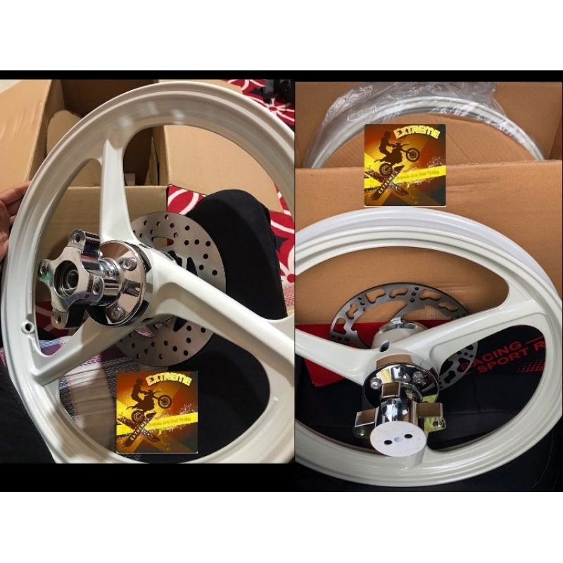 Enke! 3 BATANG SPORT RIM Y125ZR/ Y125Z/ Y125/ 125Z/ LC135 5S/ Y15ZR/ Y16ZR/ RS150 + Custom ...