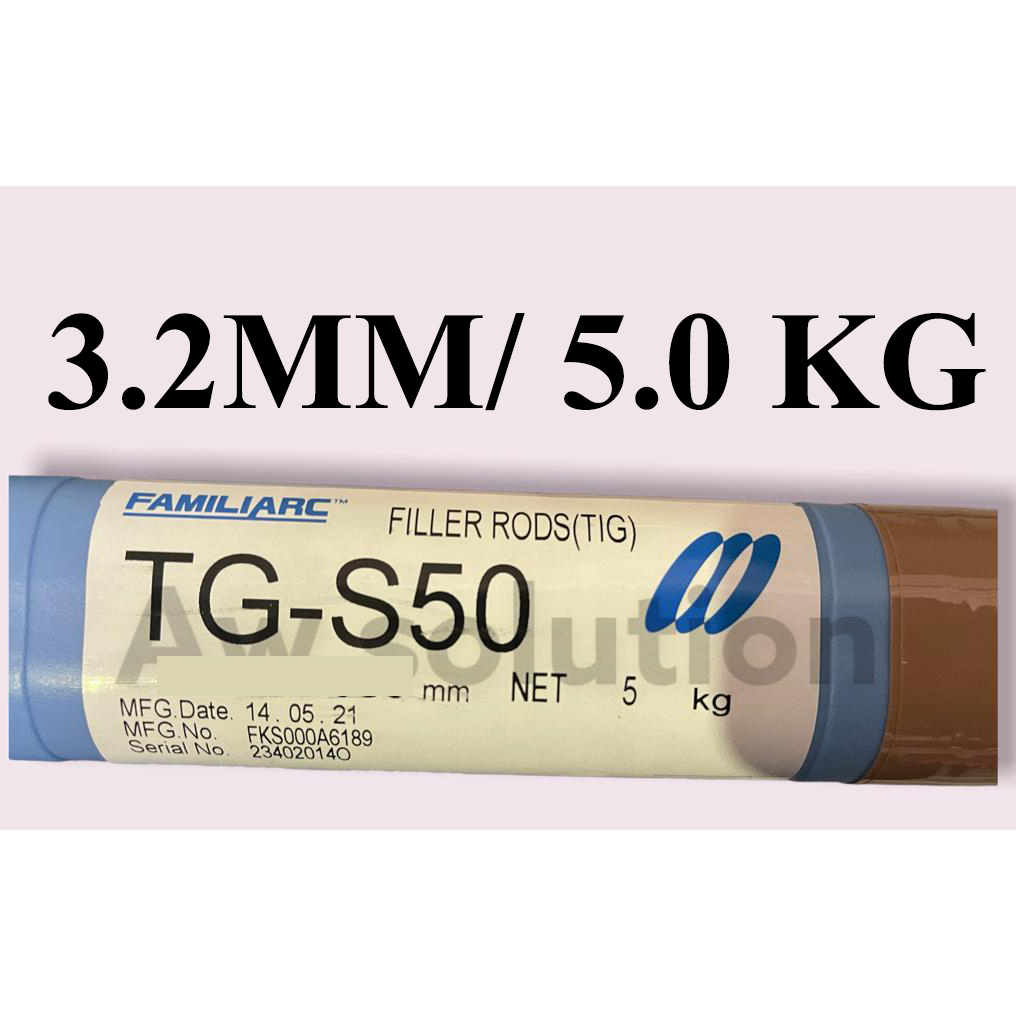 KOBELCO WELDING TIG ROD (TGS50) ER70S-G 1.6mm/ 2.0mm/ 2.4mm/ 3.2mm X ...