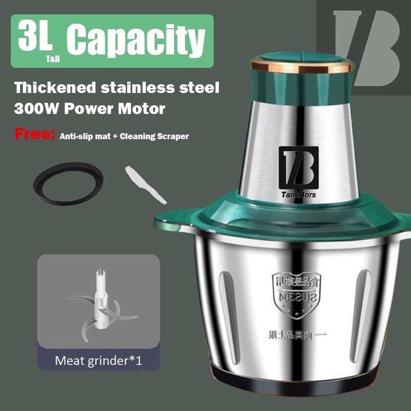 🇲🇾 Malaysia TankBors Stainless Steel Mini Blenders & Blenders 2L 3L ...