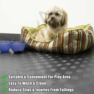 Rubber Checker Mat, Anti slip, Fatigue Reduction, Friction, Floor Mat ...