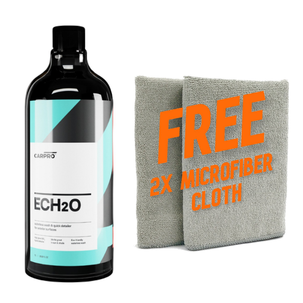 CARPRO ECH2O - 1000ml / 1L - CONCENTRATED - Waterless Wash - Quick Detailer - Clay Lubricant ...