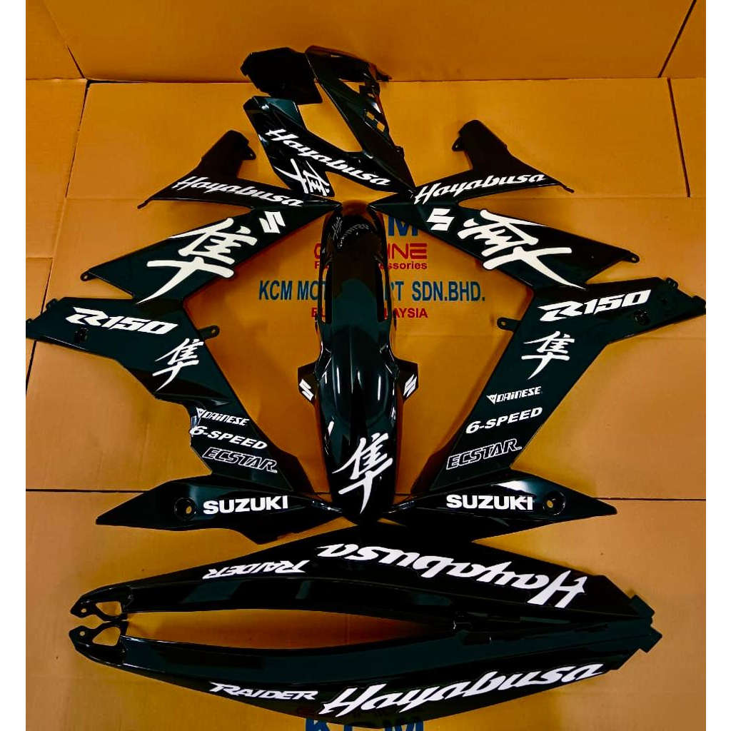 NEW ITEM !!! BODY COVERSET SUZUKI RAIDER / COVERSET ORIGINAL SUZUKI ...