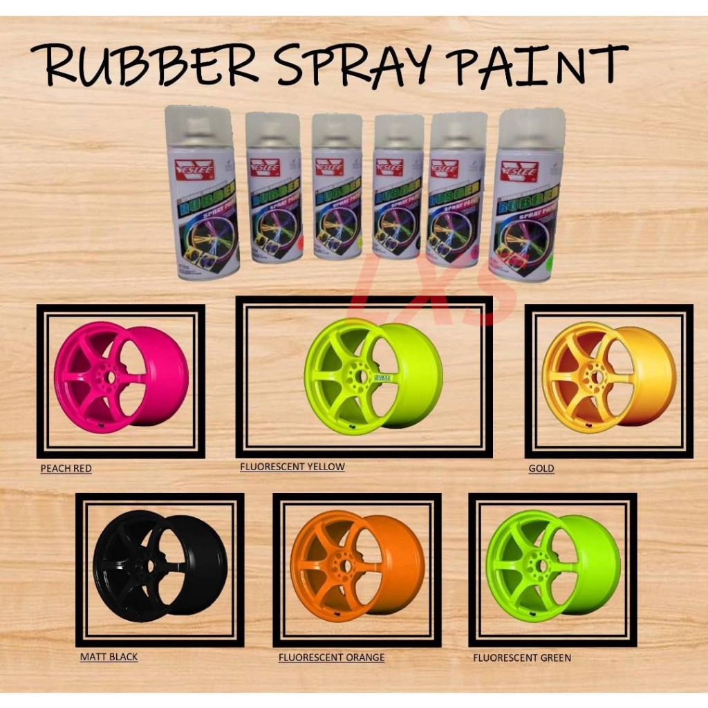 Car Motorbike Removeable Silicone Rubber Plastic Spray Paint Color ...