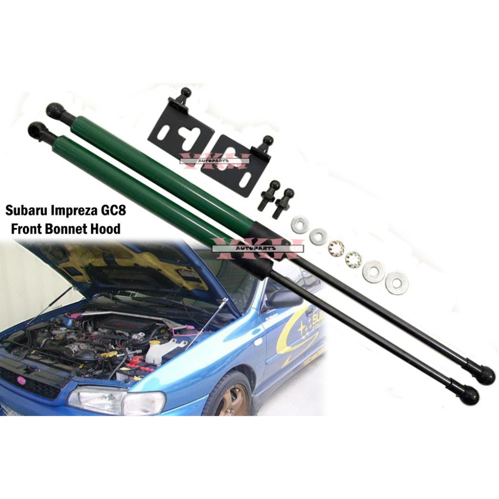 Subaru Impreza WRX STi GC8 GF8 Front Bonet Absorber Damper Hydraulic ...