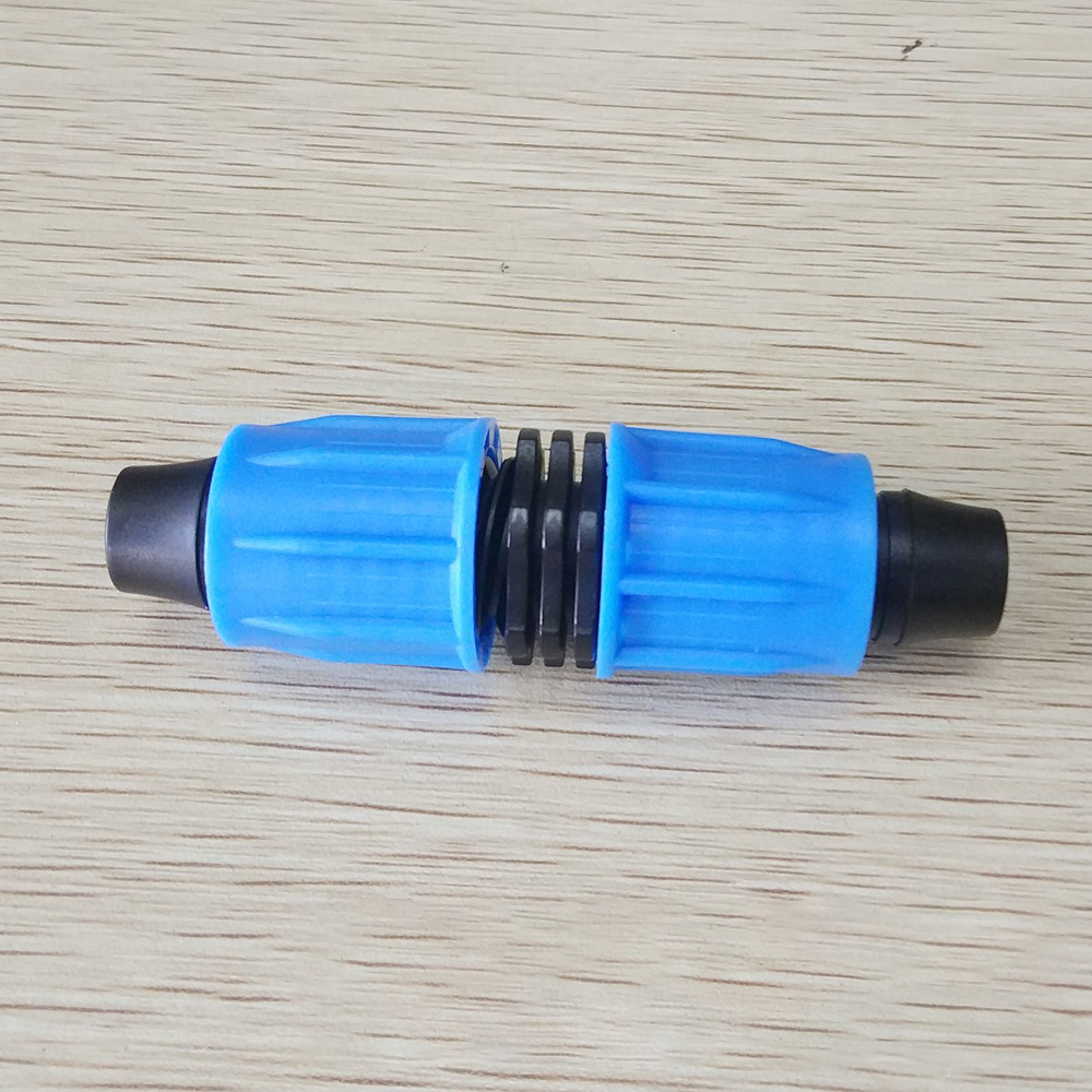 Straight Connector with Lock for 16PE Irrigation Pipe, Locking Type ...