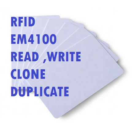 125khz TK4100 EM ID CARD REWRITABLE EM4305 COPY IDCARD CLONE (WHOLESALE ...