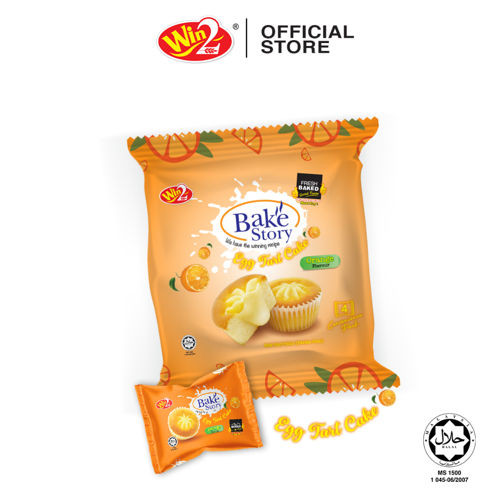 Win Win Bake Story Cake Egg Tart (100g/25g x 4 Packs) | Shopee Malaysia