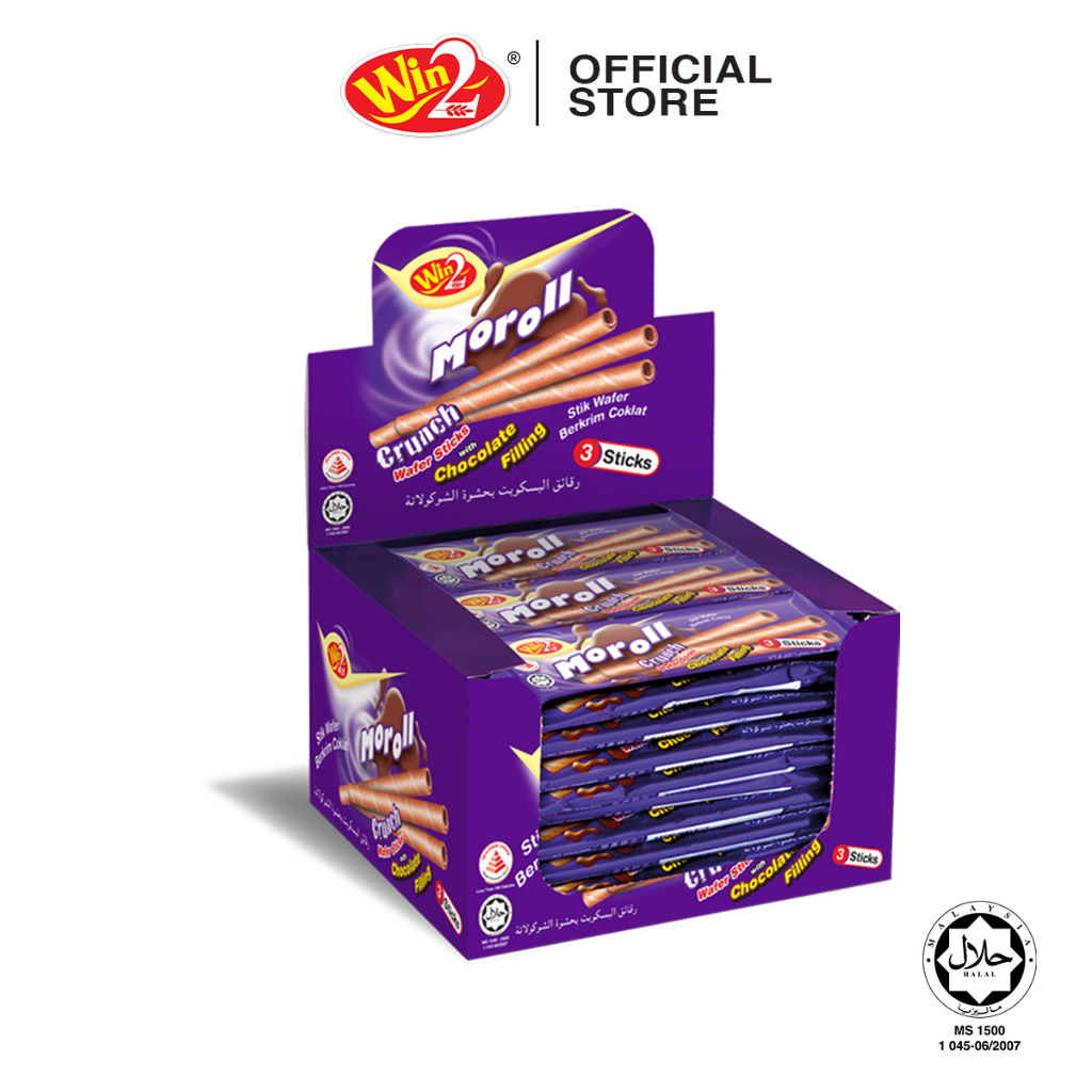 Win Win Moroll Crunch Wafer Sticks (540g/18g x 30 Packs) | Shopee Malaysia