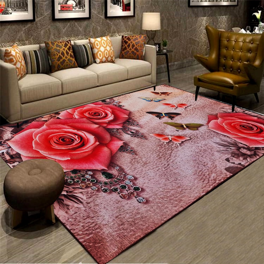 KARPET 3D/KARPET VELVET/KARPET RUANG TAMU/KARPET TEBAL | Shopee Malaysia