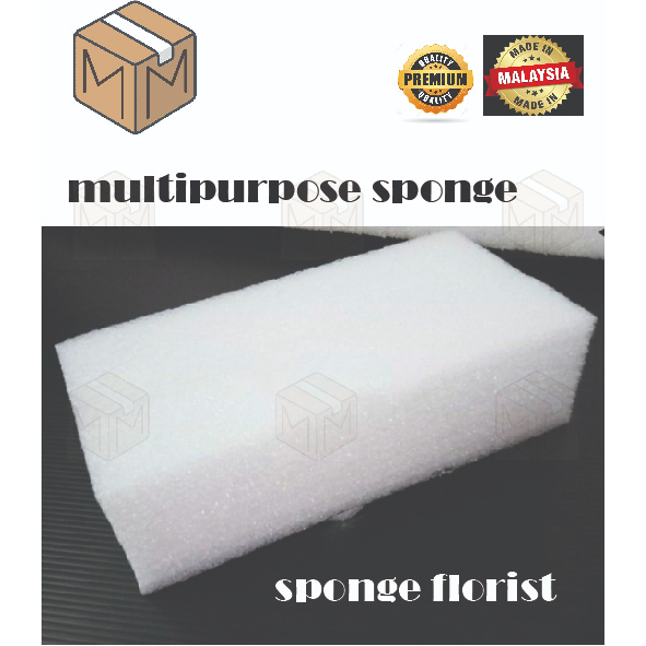 Span Bunga Tak Berhabuk/ Flower Foam/ Floral Foam Brick/ Span Bouquet ...