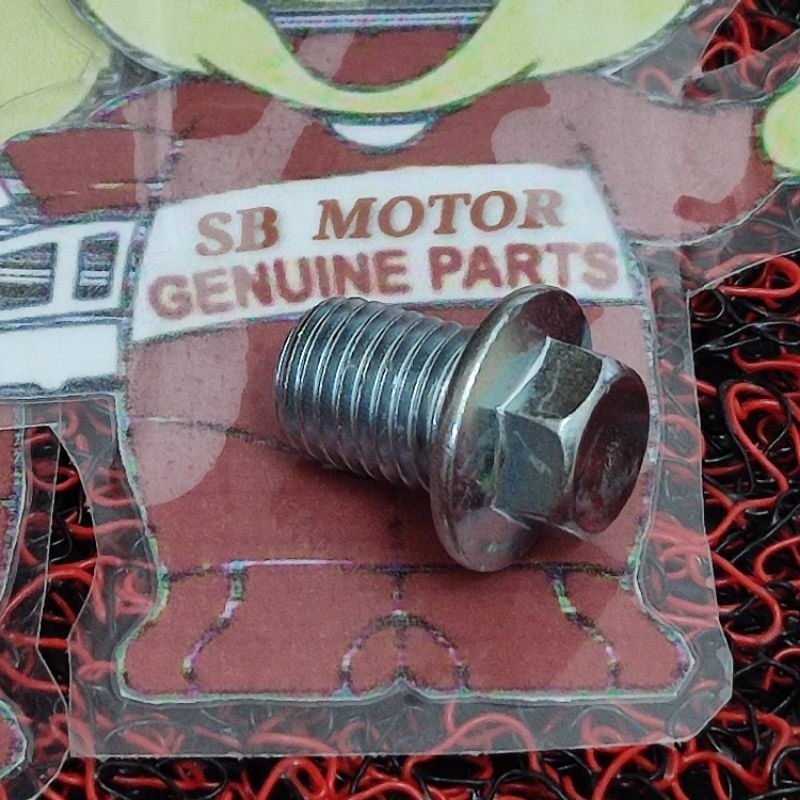 YAMAHA RXZ EGOS NOUVO SRL SRL115 FI 4T OIL DRAIN BOLT SCREW NUT ...