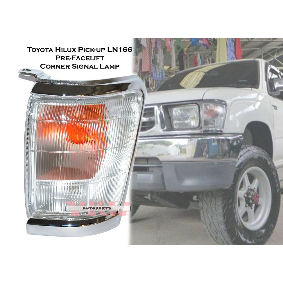 LEFT SIDE Chrome Toyota Hilux Pickup LN166 KDN165 1998-2000 Pre ...