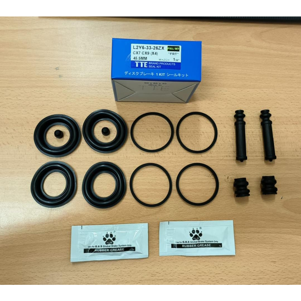 [ TTE ] = MAZDA CX7 CX9 (X4) [ FRT ] [ DISC BRAKE KIT = CALIPER KIT ...