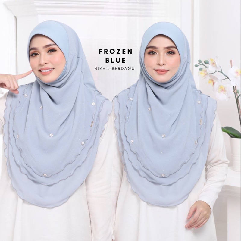 𝗣𝗢𝗦𝗧 𝗧𝗢𝗗𝗔𝗬 Size L XL 2XL Tudung Sarung Nuhaa 3 Layer Tudung Sarung ...