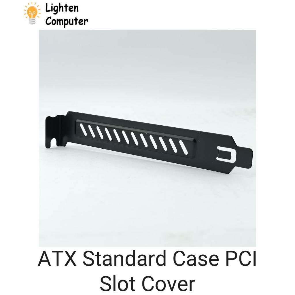 【READY STOCK】 1 PCS - PCI Slot Cover for CPU Casing | Vented Bracket ...