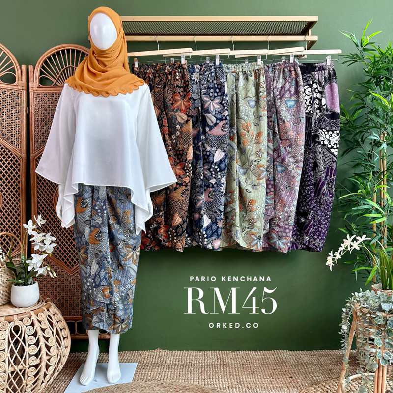 PARIO KENCHANA BY BUTIK ORKED.CO PAGE 1 | Shopee Malaysia