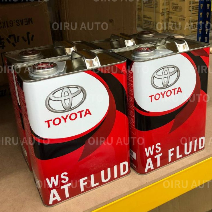 Toyota ATF WS 4L Auto Transmission Fluid Gear Oil Minyak GearBox Auto ...