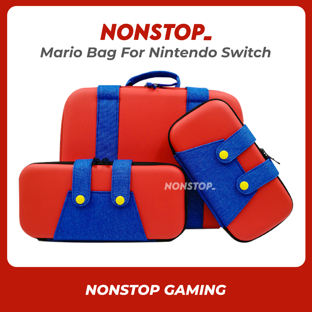 Super Mario Bag For Nintendo Switch OLED Switch Lite Eva Case Casing ...