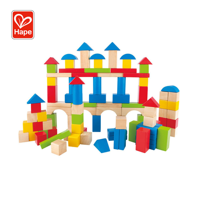 Hape Build Up And Away Blocks (100 Pcs) 0427 | Shopee Malaysia