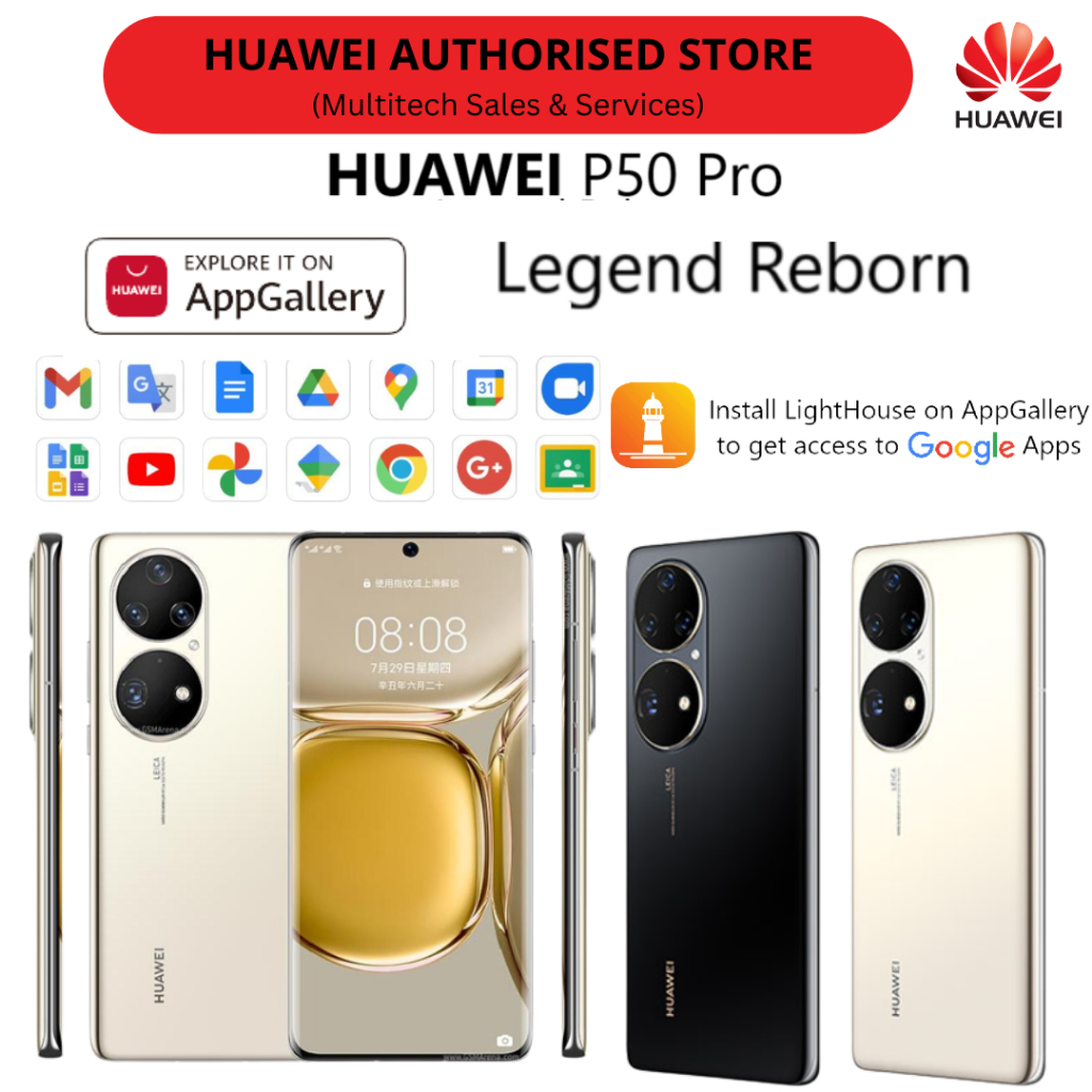 P50 Pro 8GB+256GB Super Zoom Matrix True-Form Dual-Matrix Camera multi ...