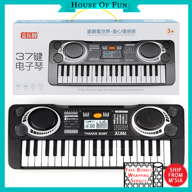 37 Key Kids Piano Children's Electronic Keyboard Piano Music Toy ...