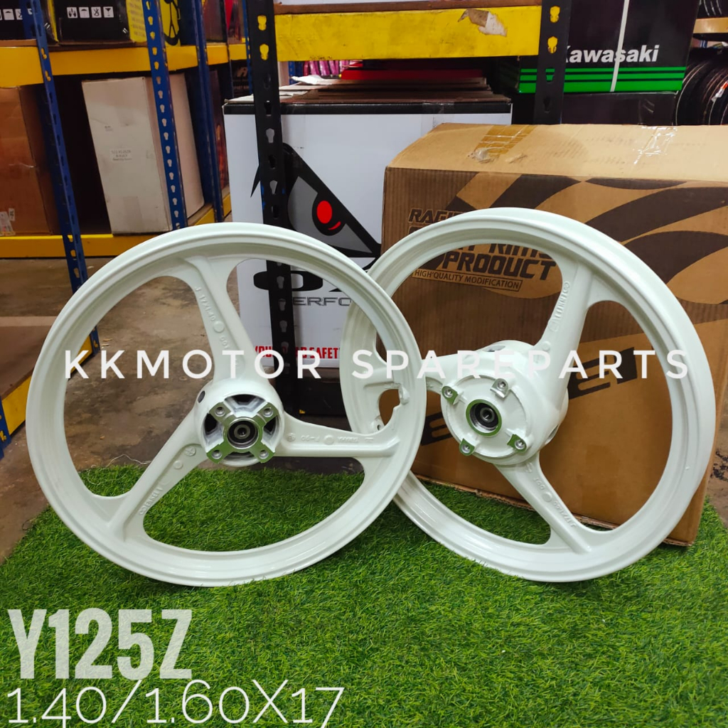 SPORT RIM ENKEI 3L YAMAHA Y125Z 125Z SPORT RIM [ FRONT 1.40x17 / REAR 1.60x17 ] | Shopee Malaysia