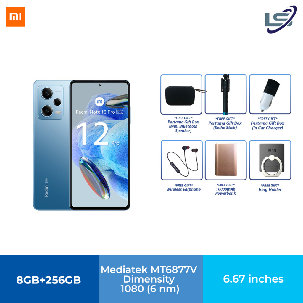 Xiaomi Redmi Note 12 Pro+ 5G | 8GB+256GB | Android S | Fingerprint ...