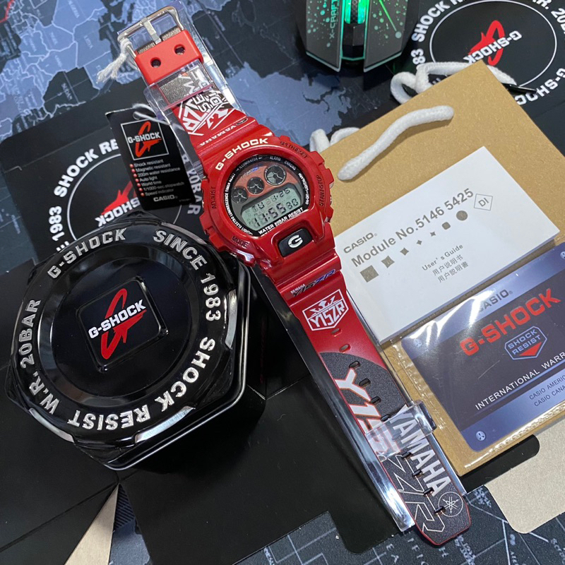 Viral DW-6900 SERIES CUSTOM MOD DW6900 Y-15ZR RED PREMIUM SERIES DW6900 ...