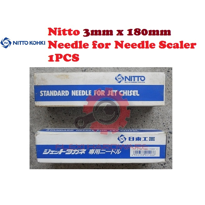 Nitto 3mm x 180mm Needle for Needle Scaler 1PCS | Shopee Malaysia
