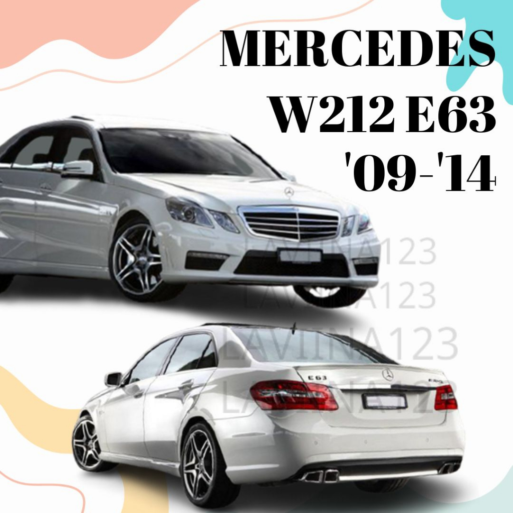 Mercedes W212 bodykits E63 2009-2013 Pre-facelift | Shopee Malaysia