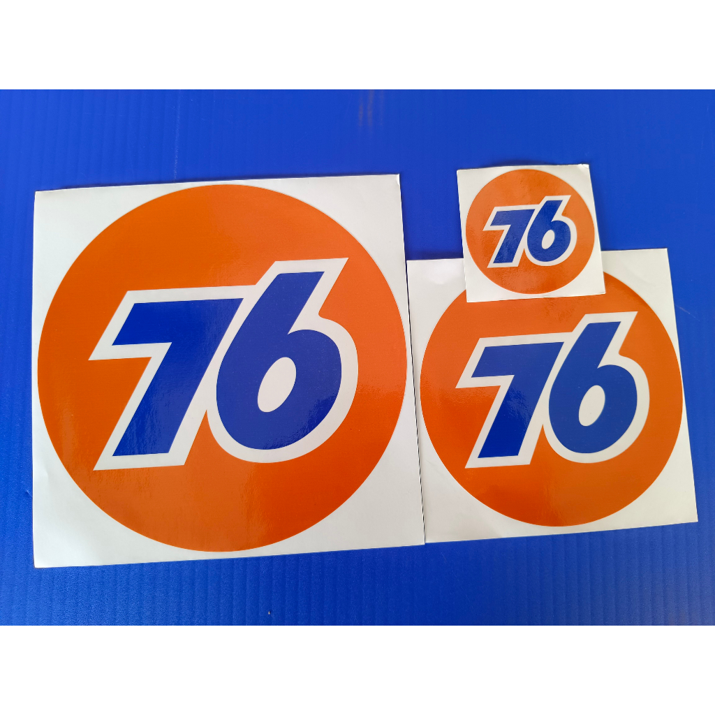 Union 76 Seventy Six Engine Oil Sticker Motor HP Latex Print | Shopee ...